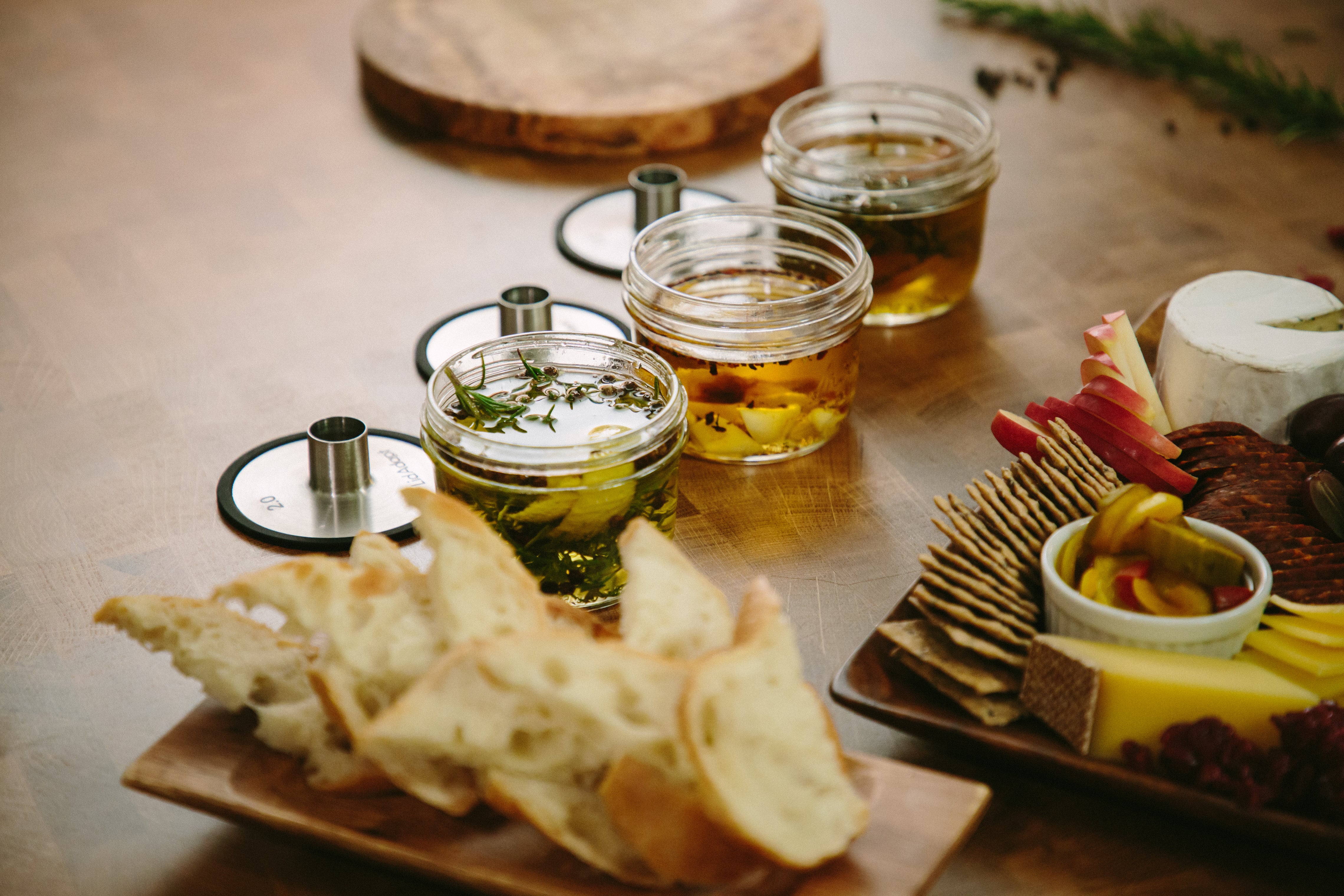 Easy Infused Oils for Your Charcuterie Board – KAUG Designs